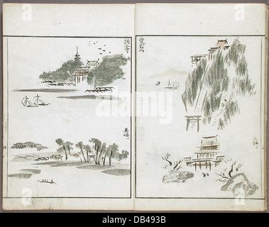 An artwork exploring the methods of cursive drawing in landscape ...