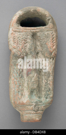 This lamp represents a historical example of lighting technology ...