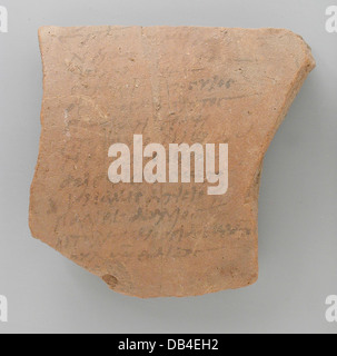 This ostracon features a Greek inscription, offering a glimpse into the ...