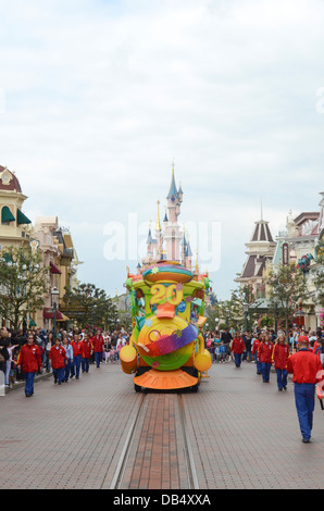 Euro Disney parade Stock Photo - Alamy