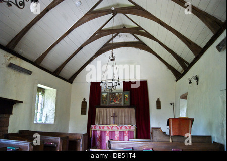 St. Leonard's mediaeval thatched chapel of ease, 14th. century ...