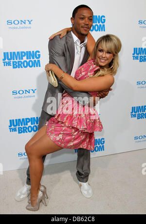 Romeo and dancer Chelsie Hightower Los Angeles Premiere of 'Jumping The ...