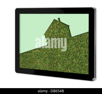 echo house metaphor made in 3d software Stock Photo - Alamy