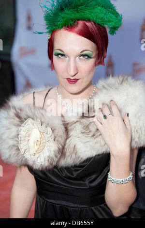 Dita von Teese launches her new Wonderbra collection in Covent Garden ...