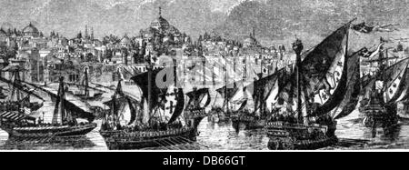 Middle Ages, crusades, Fourth Crusade 1202 - 1204, conquest of ...