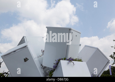 Tip of the Iceberg by John Esling & Caroline Tait at Hamton Court Flower Show 2013 Stock Photo ...
