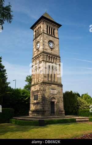 Friary Clock Tower, Lichfield, Staffordshire, England, UK Stock Photo ...