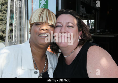Debra Antney and Kali Bowyer out and about on Sunset Plaza Los Angeles ...