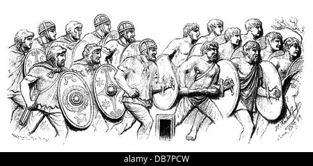 ancient world, Roman Empire, military, Praetorian Guard, soldiers in ...