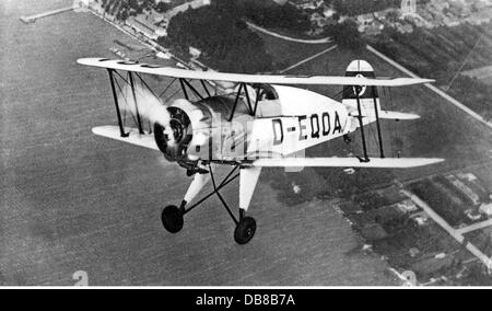 transport / transportation, aviation, sporting aeroplane, Messerschmitt ...