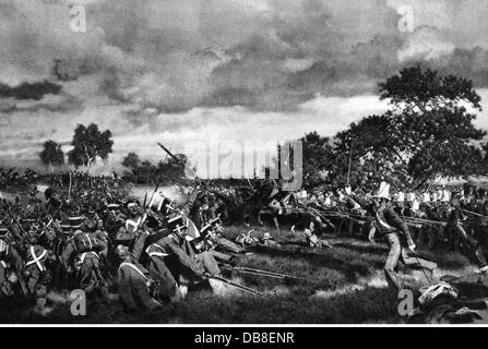 6th COALITION WAR 1814. Battle Brienne La Rothiere Trannes Troyes. Aube ...