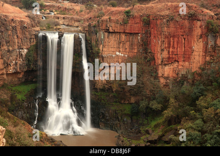 The Elands River Waterfall at Waterval Boven in Mpumalanga, South ...