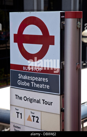 Bus stop sign, London, England, UK Stock Photo - Alamy