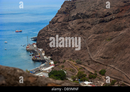St Helena south Atlantic ocean countryside view near fairyland in the ...