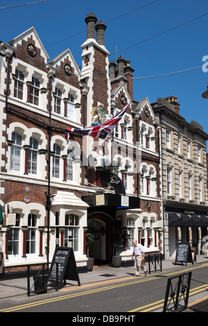 Wood Street, Old Town, Swindon, Wiltshire, England, United Kingdom ...