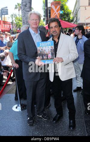 Ed Begley Jr., Joe Mantegna, Dan Lauria, Kevin Pollak at the induction ...