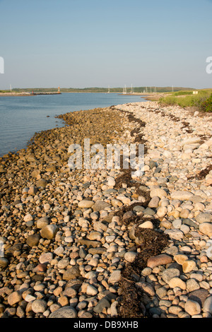 USA, Massachusetts, Elizabeth Islands, Cuttyhunk Island, Gosnold ...