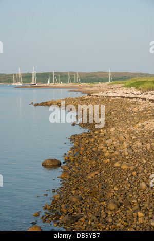 USA, Massachusetts, Elizabeth Islands, Cuttyhunk Island, Gosnold ...