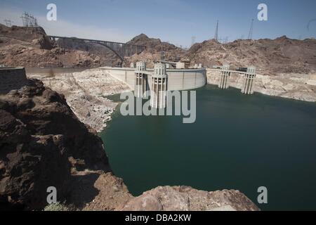 Construction of the Hoover Dam, 1935 Stock Photo - Alamy