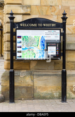 Welcome to Whitby Stock Photo - Alamy