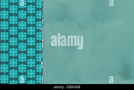 Vertical ripped paper for background made in 2d software Stock Photo ...