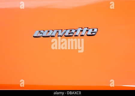 Corvette stingray badges Stock Photo - Alamy