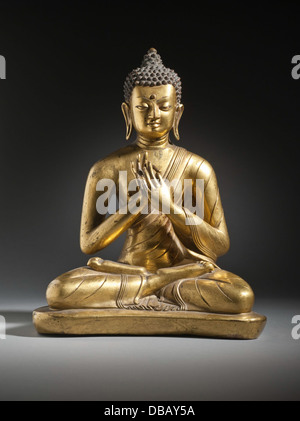 This sculpture, part of the LACMA collection, represents a Mountain God ...