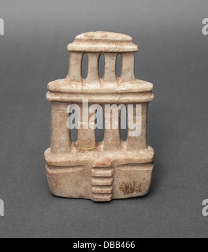 This small temple model represents an architectural structure from ...