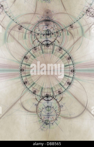 wheel with alchemy symbols Stock Photo - Alamy