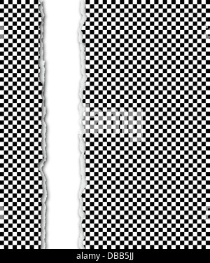 Vertical ripped paper for background made in 2d software Stock Photo ...