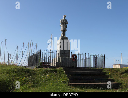 war memorial port ellen islay scotland Stock Photo - Alamy