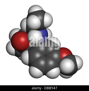 Methoxetamine (MXE) recreational designer drug, chemical structure ...