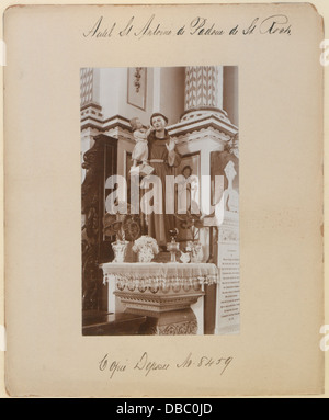 The historic St Antoine de Padoue Church at Batoche Saskatchewan Stock ...