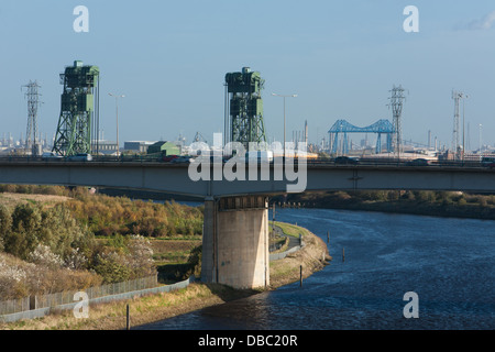 A19 Flyover, Teesside Stock Photo - Alamy