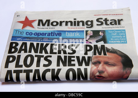 Morning Star newspaper (18.07.13 Stock Photo - Alamy