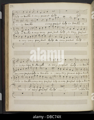 Henry Aldrich - God is our hope and strength. (BL Add MS 17842 f. 18v ...