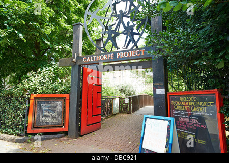 Calthorpe Project Community Garden Gray's Inn Road London UK Stock ...