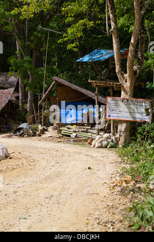 Rural Cottages on Bohol Island, Philippines Stock Photo - Alamy