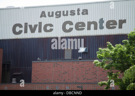 Augusta Civic Center is picture in Augusta, Maine Stock Photo - Alamy