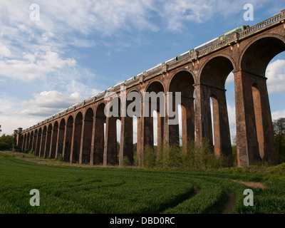 Balcombe Viaduct stands on the London-Brighton railway line just south ...