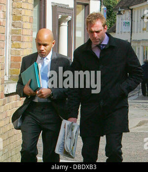 Adam Cottrell arrives at East Hertfordshire Magistrates Court in ...