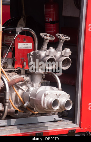 The connections for fire hoses Stock Photo - Alamy