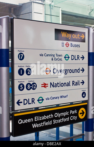 In the direction of the station Stock Photo - Alamy