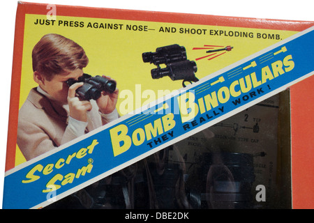 Topper Toys 1966 Secret Sam Exploding Bomb Binoculars and Pipe Shooter ...