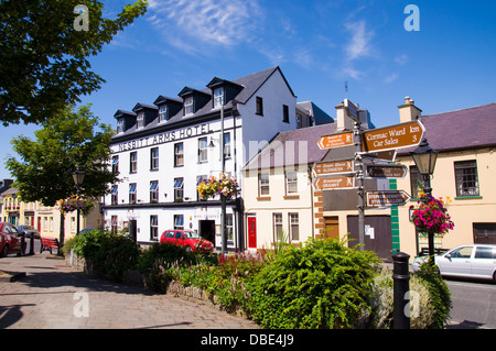 Ardara County Donegal Ulster Ireland the diamond Corner House Bar Stock ...