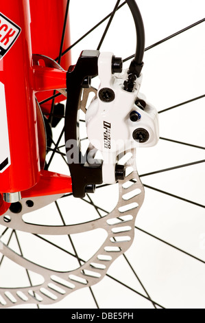 New brake disc for mountain bike hydraulic brakes Stock Photo - Alamy