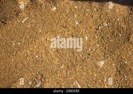 yellow dirty sand in daylight Stock Photo - Alamy