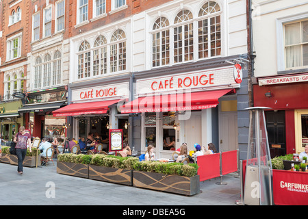 Cafe Rouge, London, UK Stock Photo - Alamy