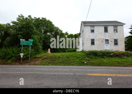 Battle of Gettysburg First Shot Marker, Gettysburg, PA Stock Photo - Alamy