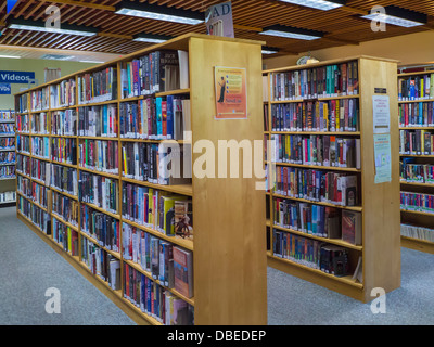 Book shelves in Dunnville Ontario Canada public library Stock Photo - Alamy